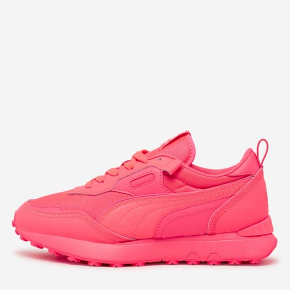 Puma | Shoes | Puma Neon Pink Sneakers | Poshmark